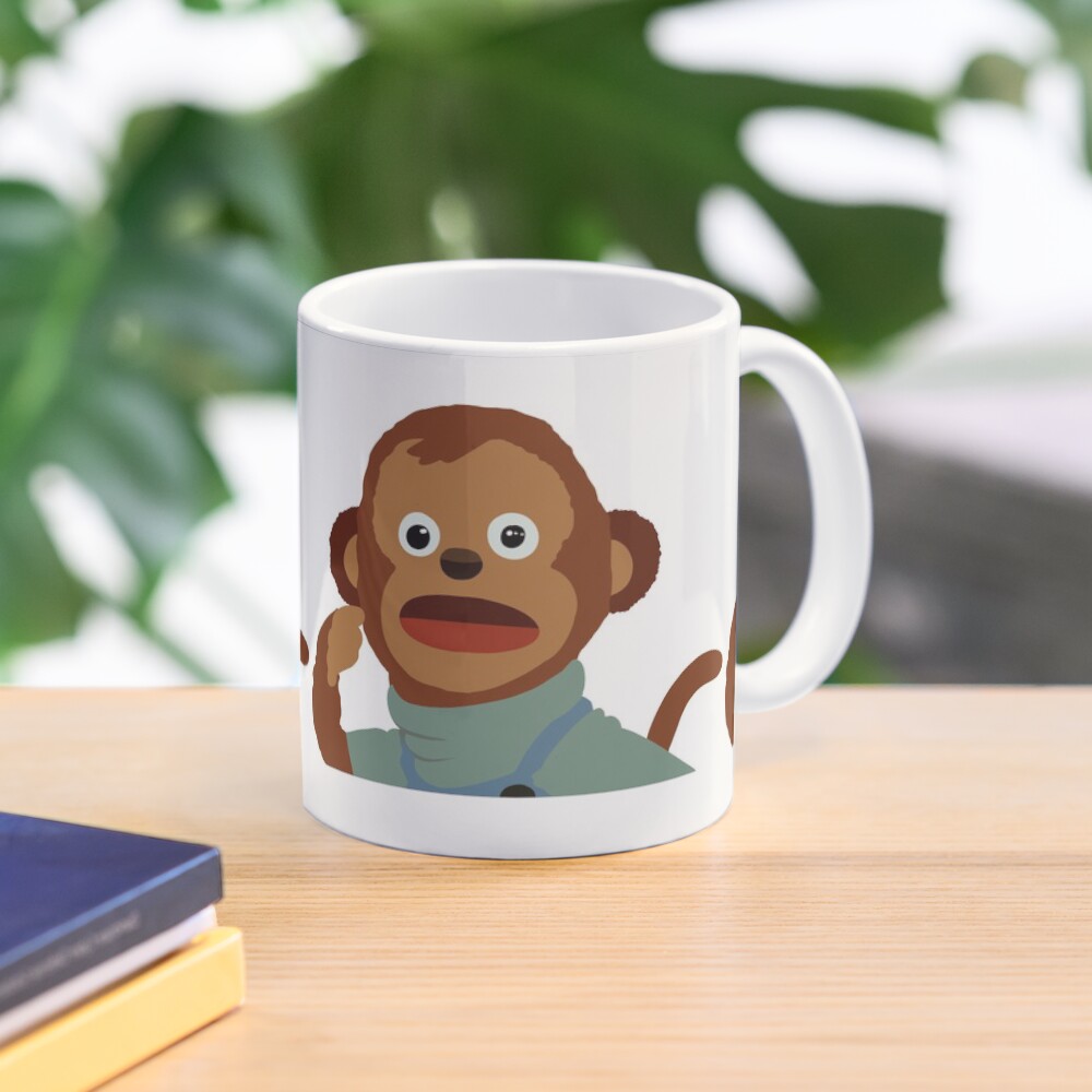 "Kento Shocked Monkey Meme" Kaffeebecher von cucuy | Redbubble