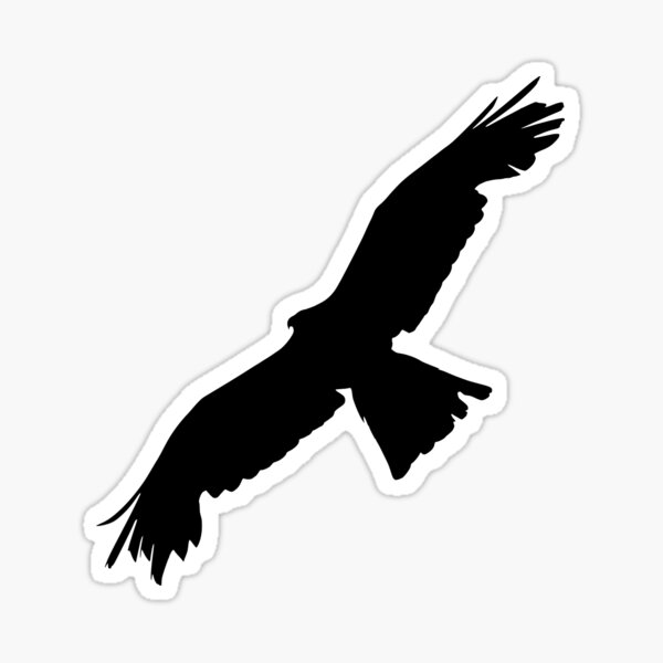 "Flying Falcon" Sticker for Sale by Reethes | Redbubble