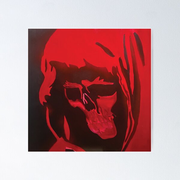 Red Grim Reaper Art