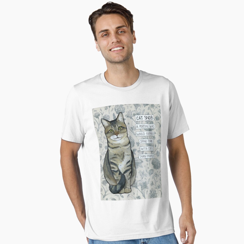 "Cat Snob" Sticker for Sale by jamiemorathart | Redbubble