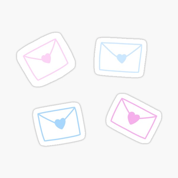 "Love Note" Sticker by ElleLetters | Redbubble