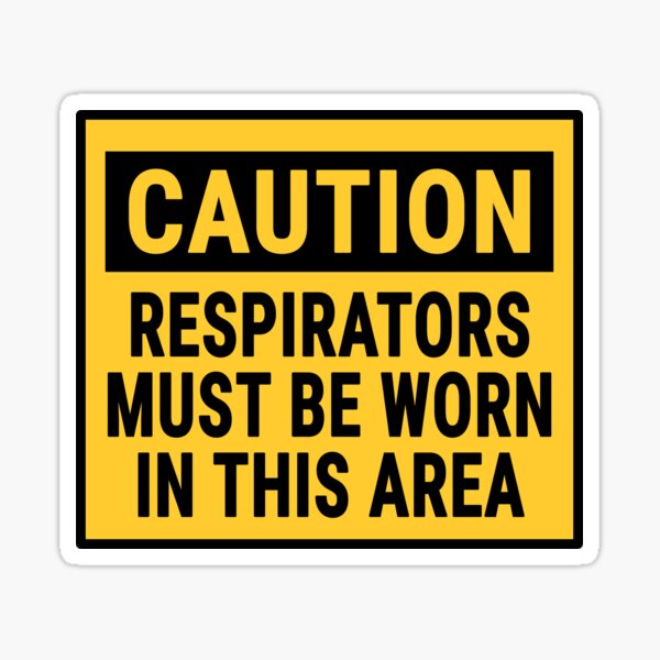 Respirator Stickers