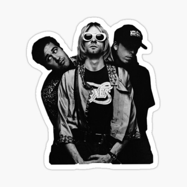 "Nirvana Sticker" Sticker for Sale by Gabbzi | Redbubble