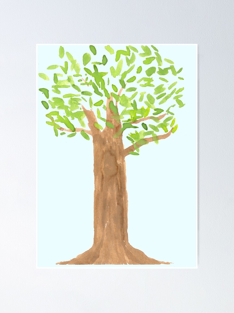 "Prospering Tree" Poster by Nataliecmullins | Redbubble