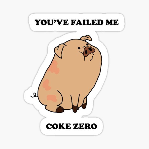 "Coke Zero" Sticker by quickelement | Redbubble