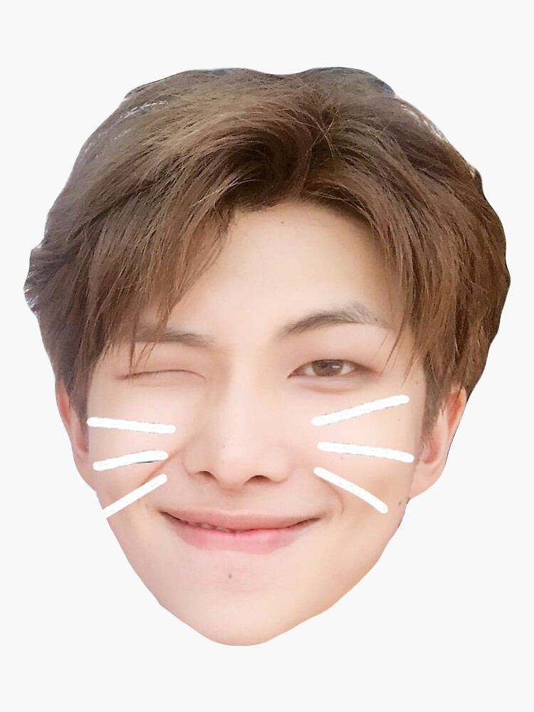 "RM" Sticker for Sale by jellycactus | Redbubble