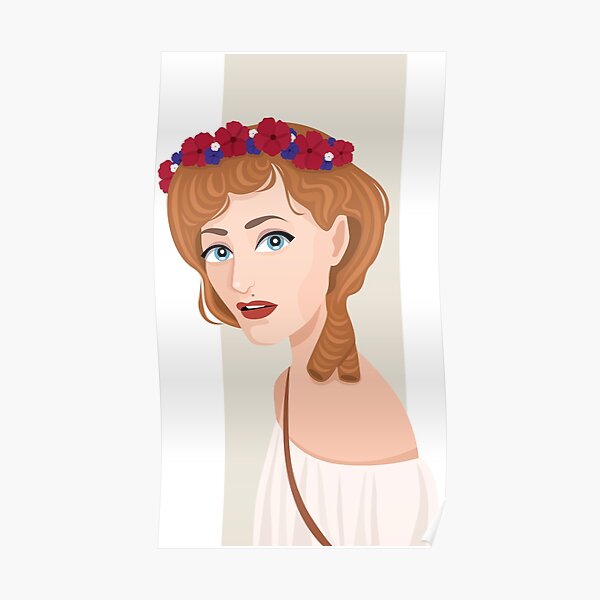 "Lily Bart - The House of Mirth" Poster by franbassino | Redbubble