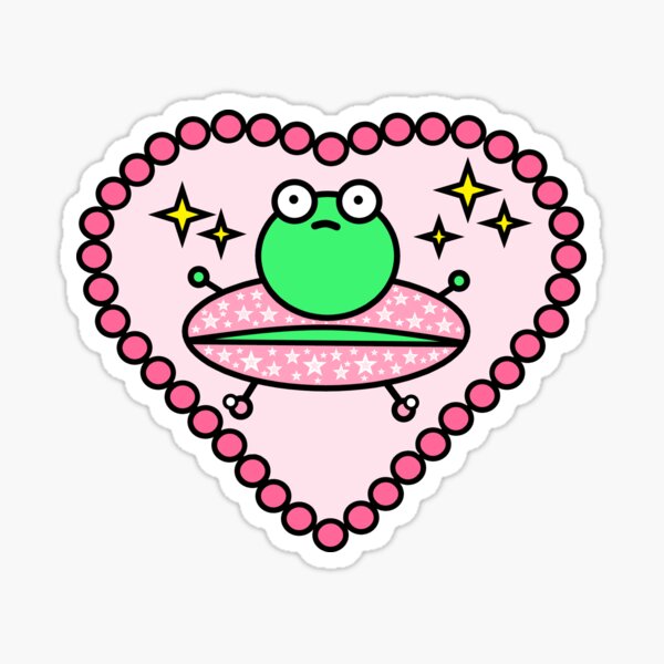 "Pyjama Moop the Frog" Sticker for Sale by sassy-and-nelly | Redbubble