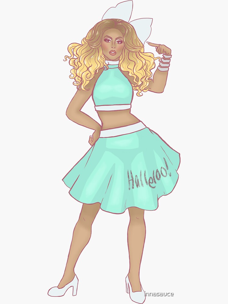 "Halleloo!" Sticker by innasauce | Redbubble