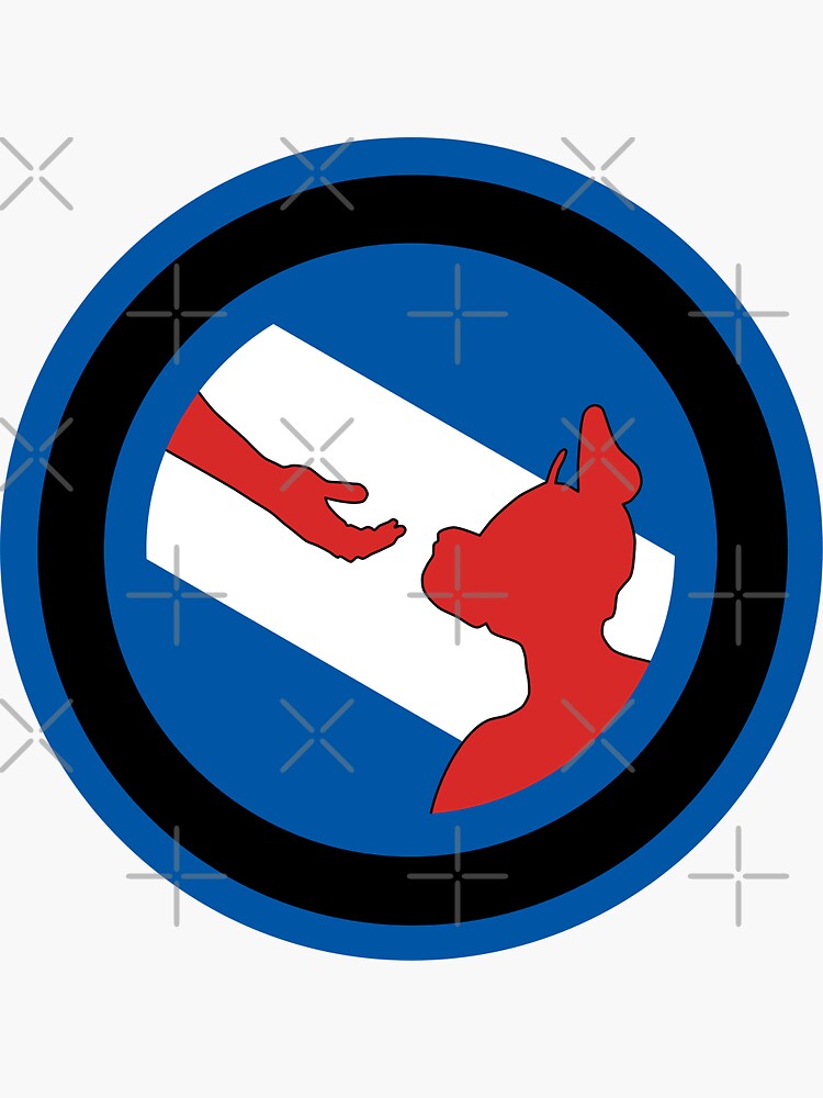 "Official Puppy and Handler Pride Flag Merchandise" Sticker for Sale by ...