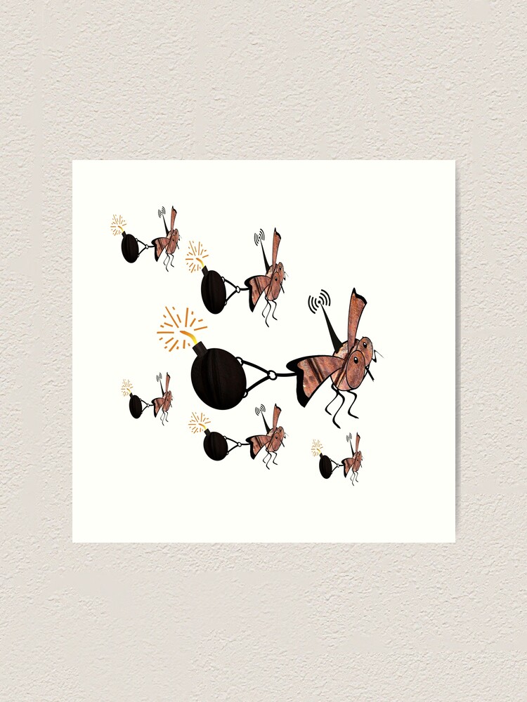 "Radio controlled, robot fly, mini drone, Ornithopter pulling a bomb ...