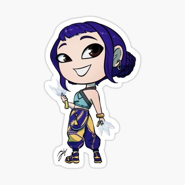 "Zoey Kpop Demon Hunters" Sticker for Sale by Delysart | Redbubble