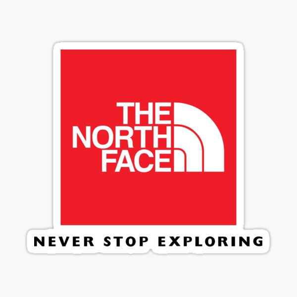"the colored mosque tnf north face" Sticker for Sale by adamdol4 ...