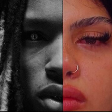 "Huda crashout and king von meme" Sticker for Sale by mishistickers ...