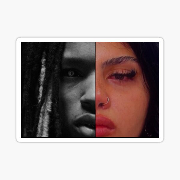 "Huda crashout and king von meme" Sticker for Sale by mishistickers ...