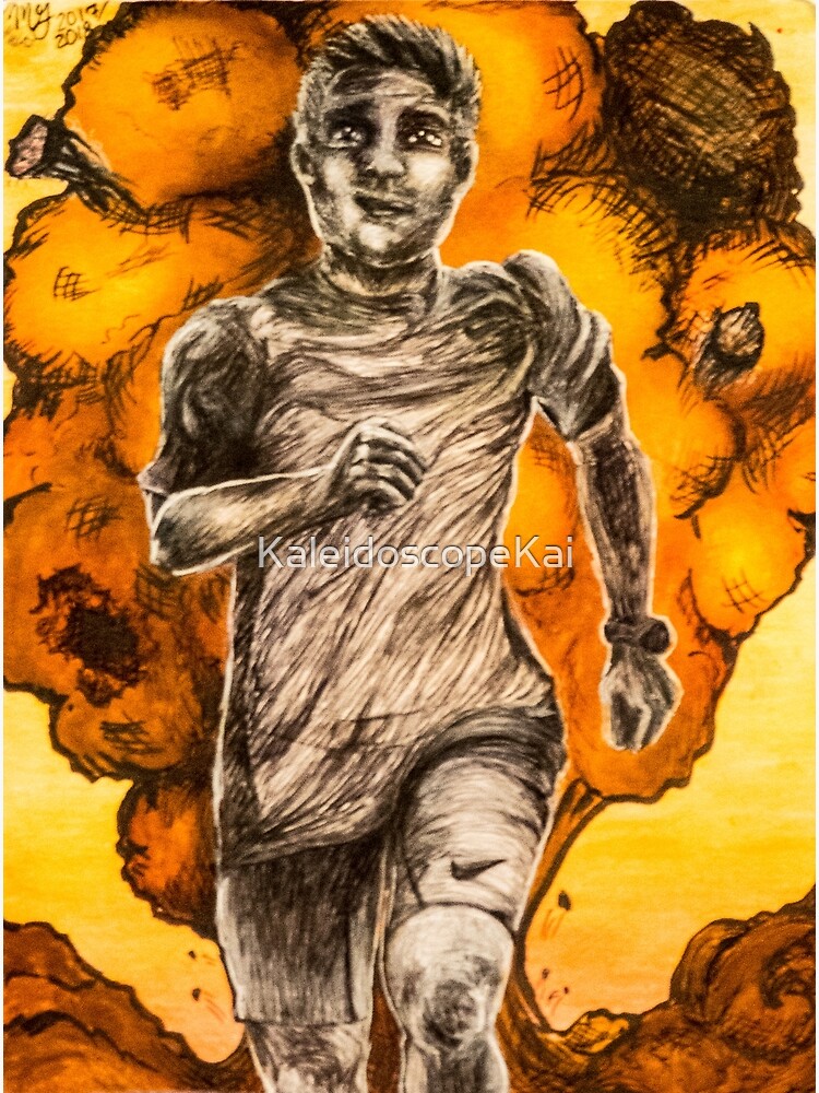 Póster «Corriendo de una explosión como un Power Ranger» de ...