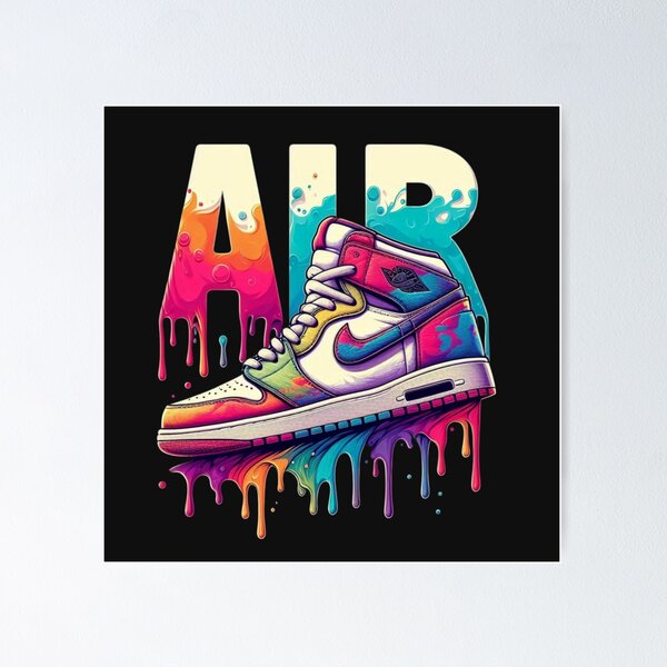 "Air Jordan Drip Reloaded Premium" Poster for Sale by falcon88 | Redbubble