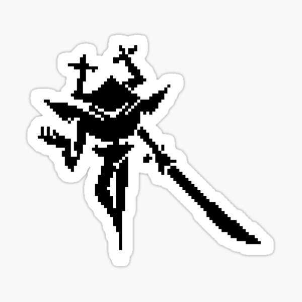 "Deltarune - Taunting Roaring Knight" Sticker for Sale by DefyingMag ...
