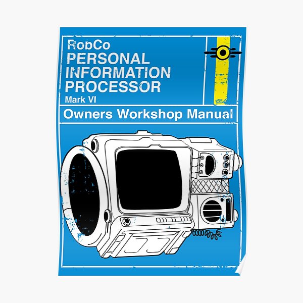 "Personal Information Processor Manual" Poster for Sale by ...