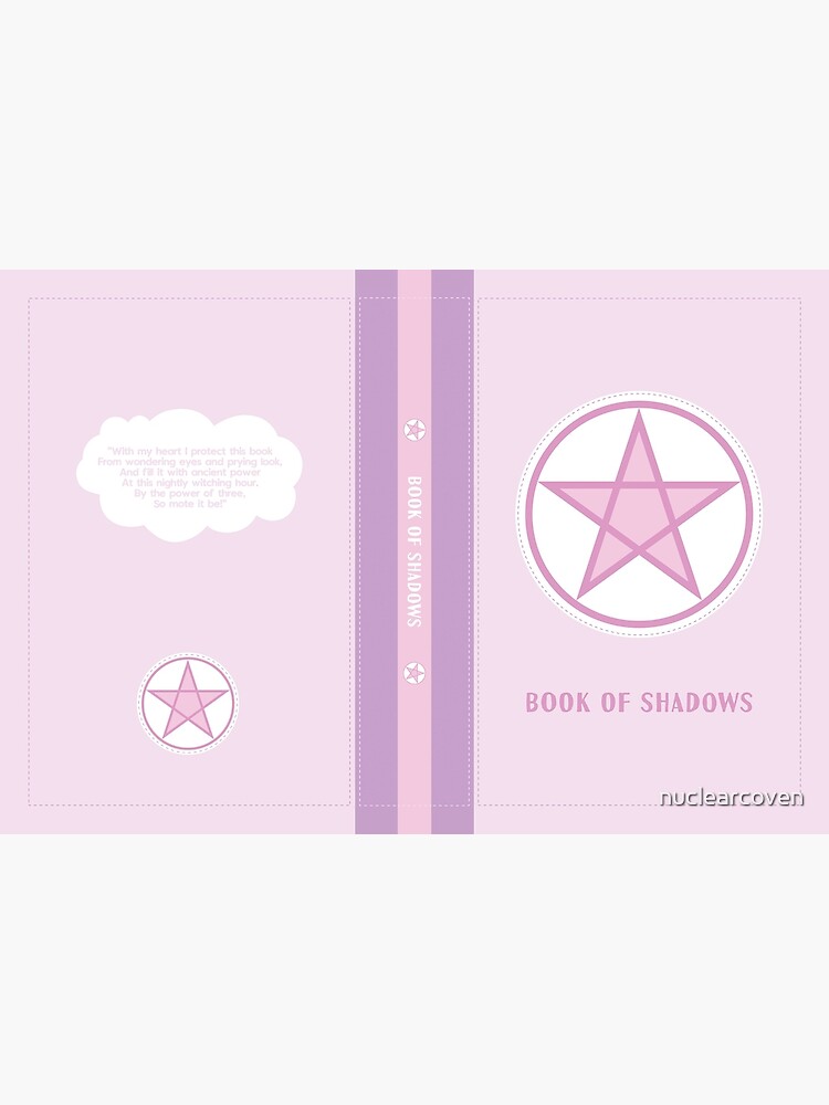 "Kawaii Pastel Pink Book of Shadows" Journal for Sale by nuclearcoven ...