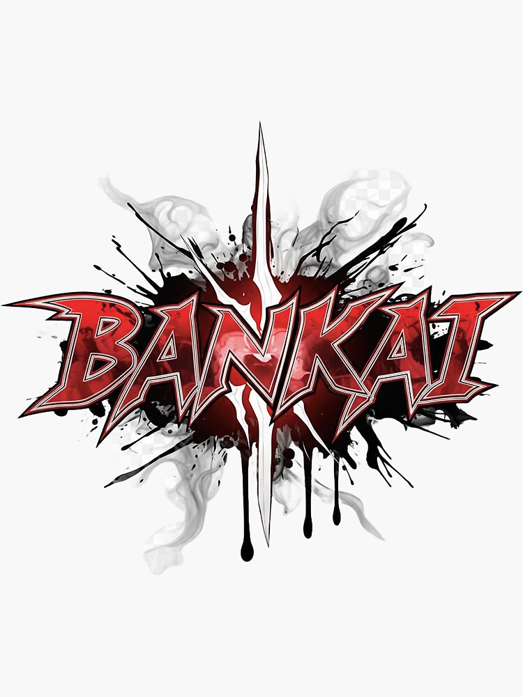 "Bankai Burst – Bleach Inspired Design" Sticker for Sale by WeeFits ...