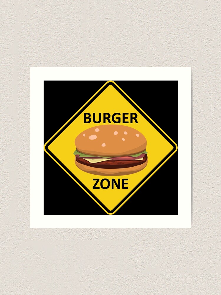 Prints Digital Prints Fast Food Art Hamburger Art Diner Art Burger ...