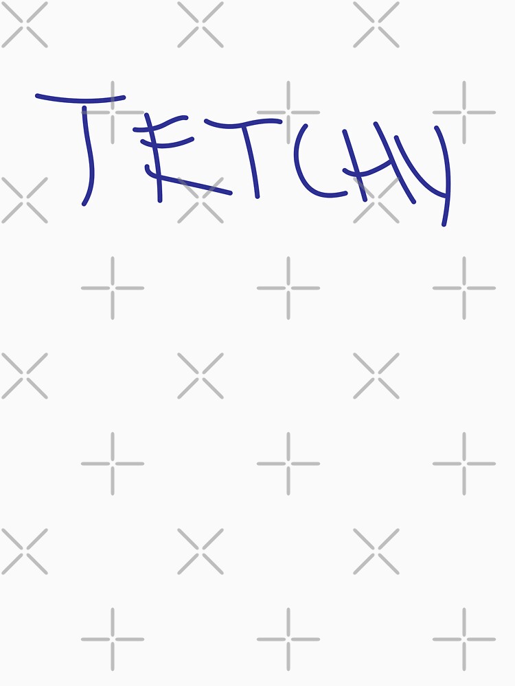 "Tetchy" Pullover Hoodie for Sale by ChrisOrton | Redbubble