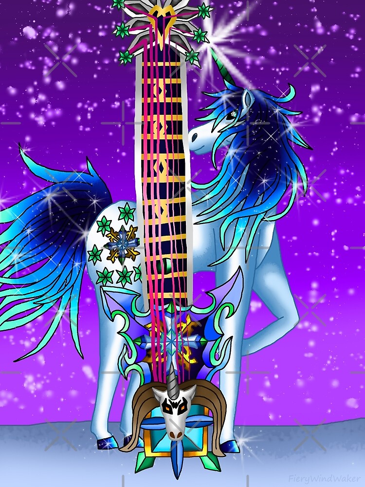 "Fusion Keyblade Guitar #190 - Unicornus' Keyblade & Diamond Dust ...