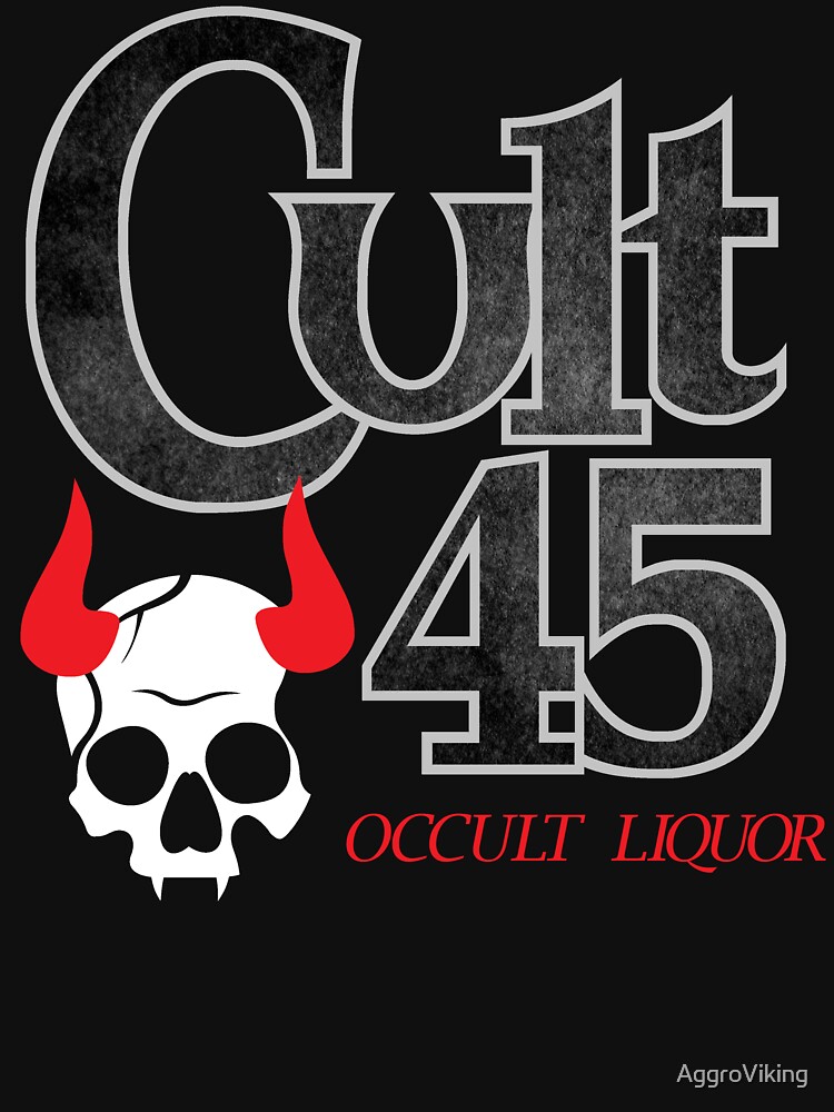 "Cult 45: True Horror Flavor" T-shirt by AggroViking | Redbubble