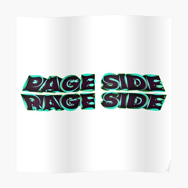 "Phish - Page Side Rage Side" Poster for Sale by krapart | Redbubble