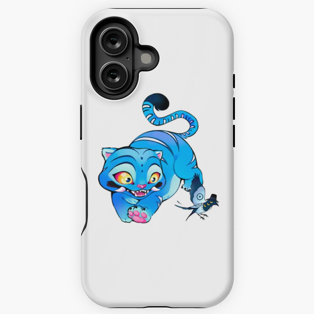 Pegatina con la obra «Tigre y pájaro Kpop Demon Hunters» de mimicoartt | Redbubble