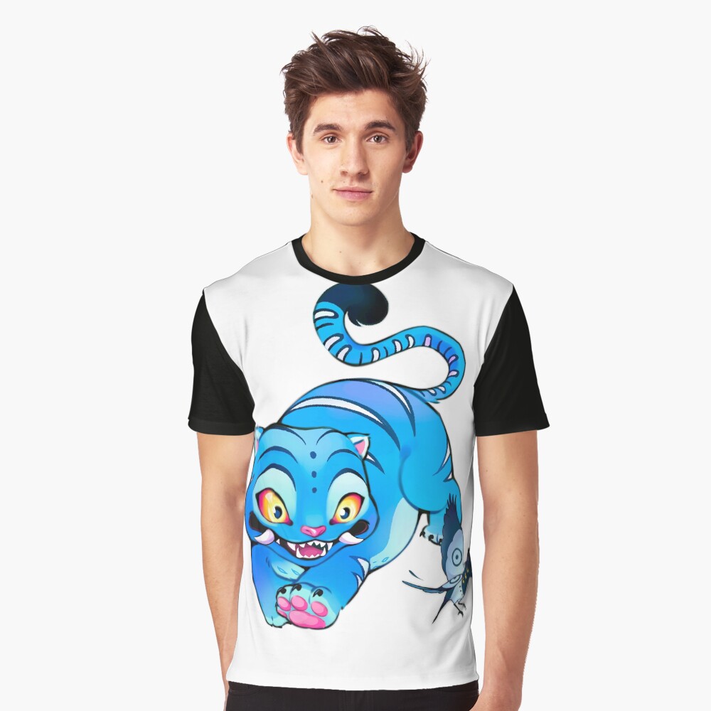 Pegatina con la obra «Tigre y pájaro Kpop Demon Hunters» de mimicoartt | Redbubble