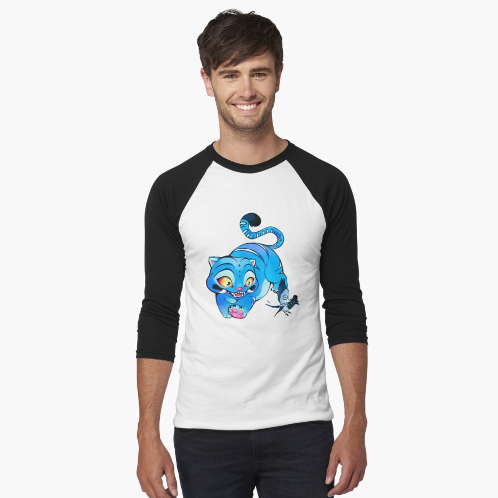 Pegatina con la obra «Tigre y pájaro Kpop Demon Hunters» de mimicoartt | Redbubble