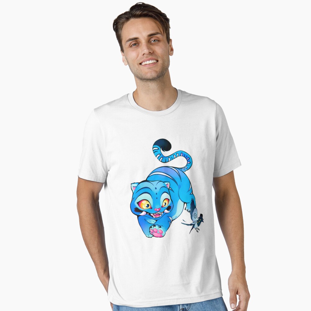 Pegatina con la obra «Tigre y pájaro Kpop Demon Hunters» de mimicoartt | Redbubble