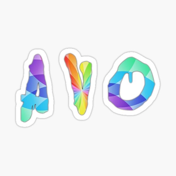 "AVO Logo" Sticker for Sale by BryceQuartz | Redbubble