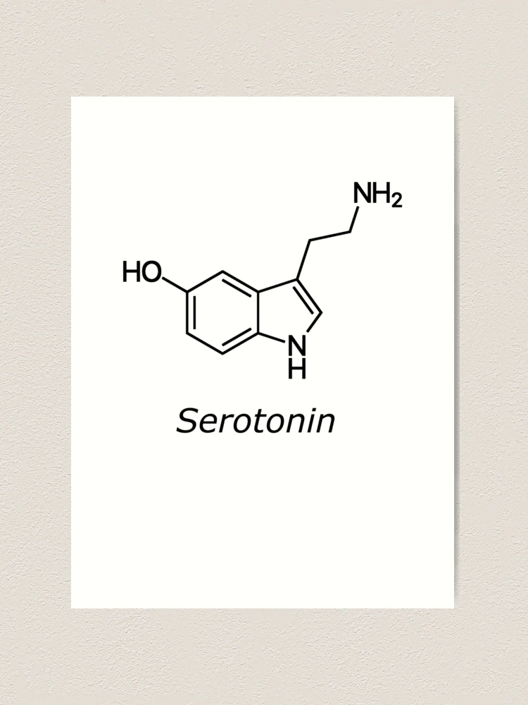 Serotonin Molecule