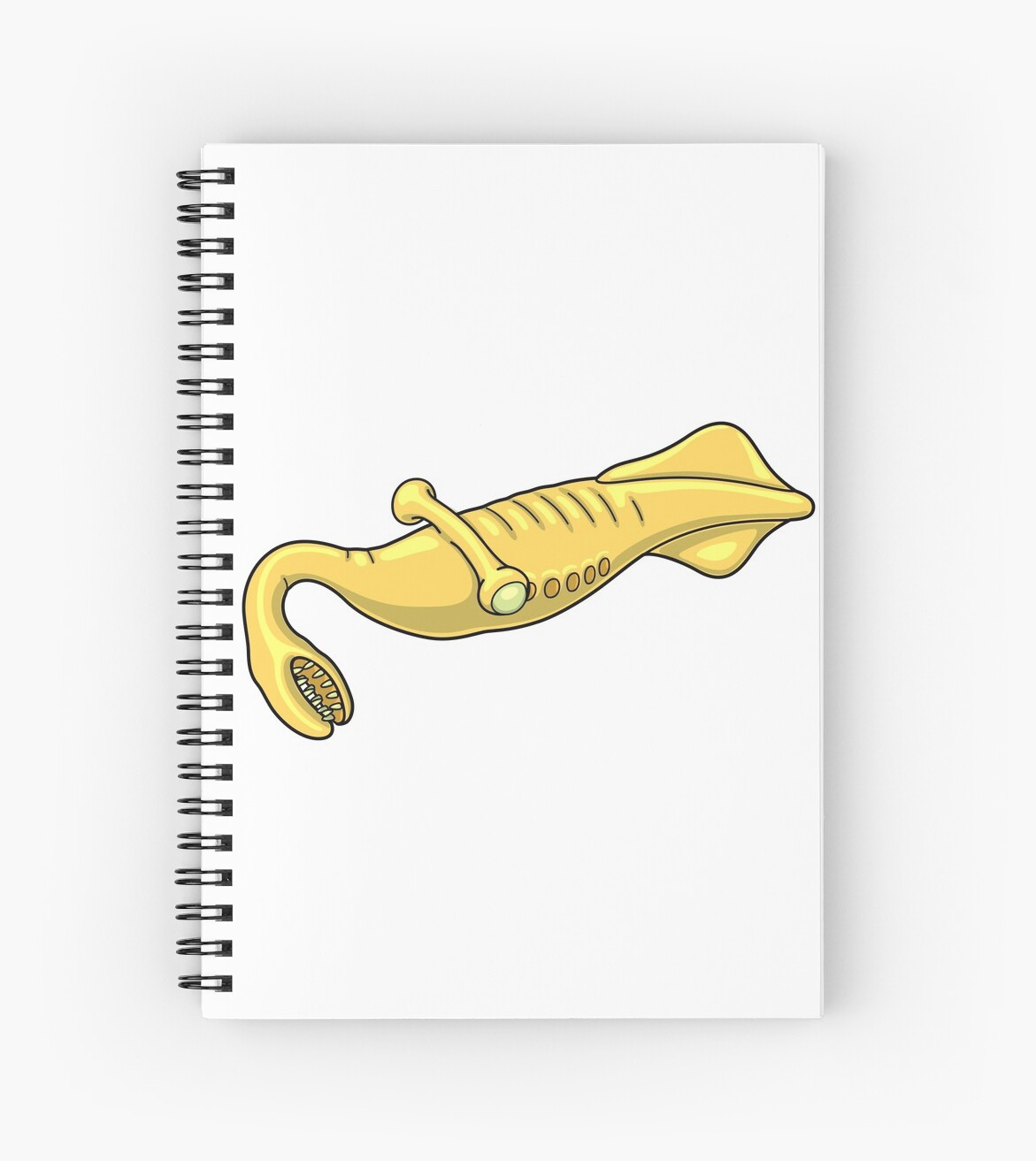 "Tully Monster - Tully Monster, Paleontology Illustration" Spiral ...