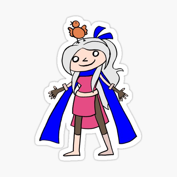 "Micaiah" Sticker for Sale by Dreamshadows Art | Redbubble
