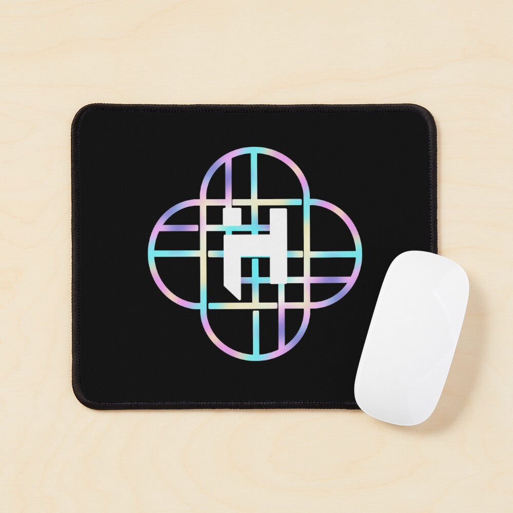 "Huntrix neon logo" Sticker for Sale by Aakanksha97 | Redbubble
