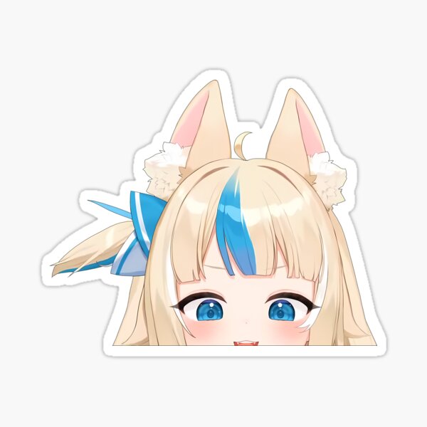 "Sameko Saba Neko Peeker " Sticker for Sale by JR-Art | Redbubble