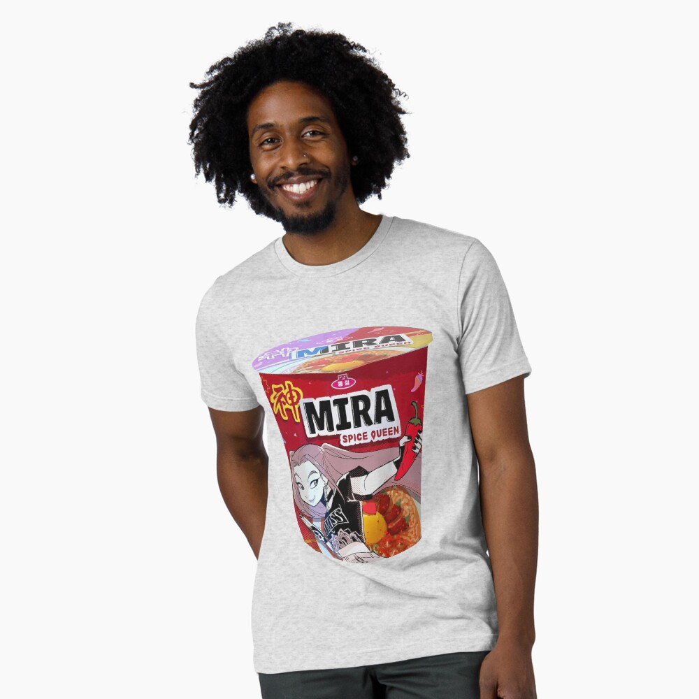 "MIRA Spice Queen Ramyeon / Ramen | HUNTRIX KPop Demon Hunters" Sticker ...