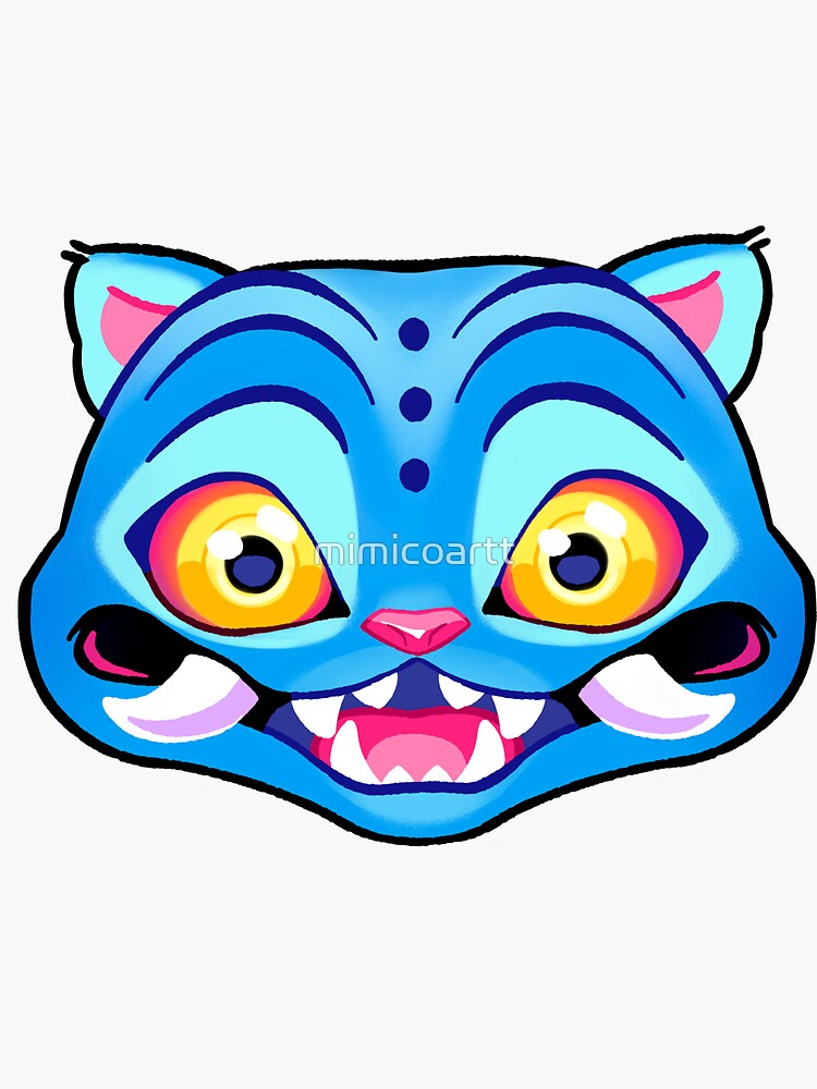"Kpop Demon Hunters Tiger" Sticker by mimicoartt | Redbubble