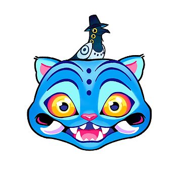 "Derpy Tiger and Bird Kpop Demon Hunters" Sticker by mimicoartt | Redbubble