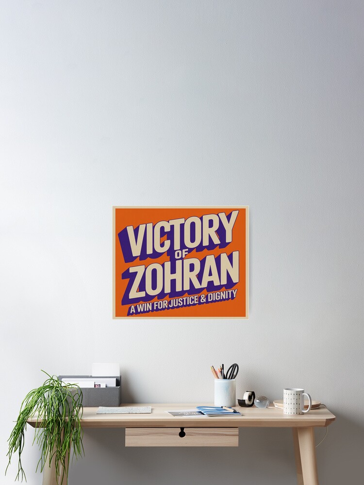 "Victory of Zohran, Zohran Mamdani, NYC Mayor, Zohran for New York City ...