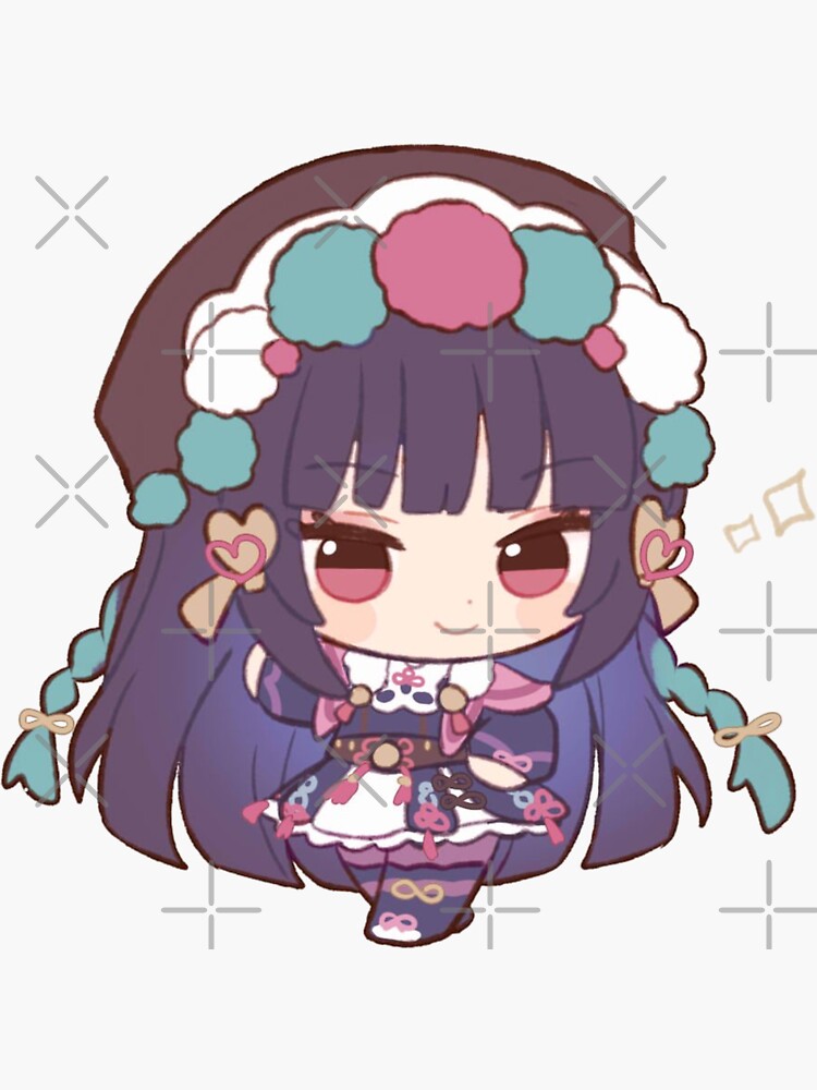 "Genshin Impact Yun Jin" Sticker for Sale by YoimiyaChan | Redbubble