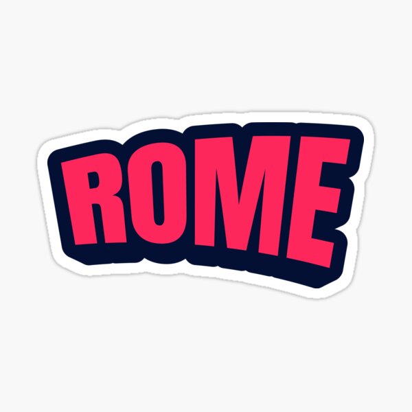 "Rome" Sticker for Sale by imamsoe | Redbubble