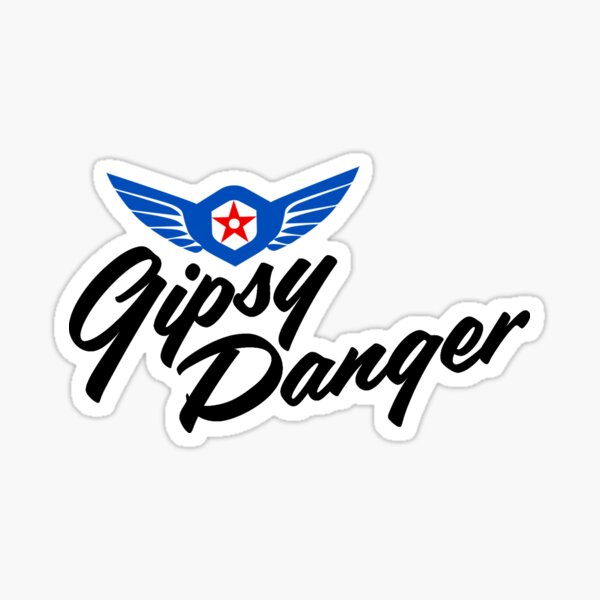 Gipsy Danger Pacific Rim Jaeger Stickers | Redbubble