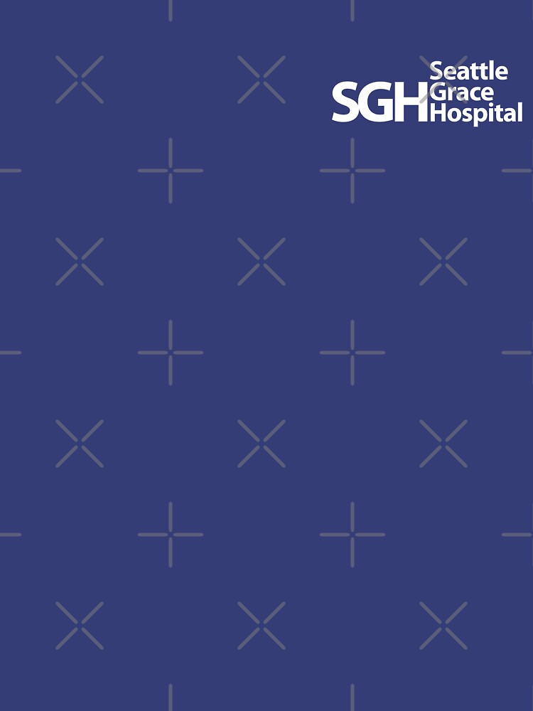 "Seattle Grace Hospital" T-shirt for Sale by huckblade | Redbubble ...