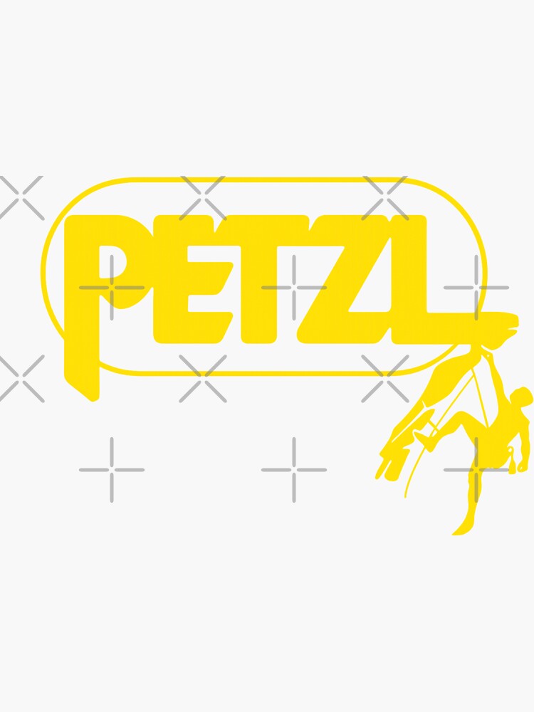 "petzl" Sticker for Sale by PAPK | Redbubble