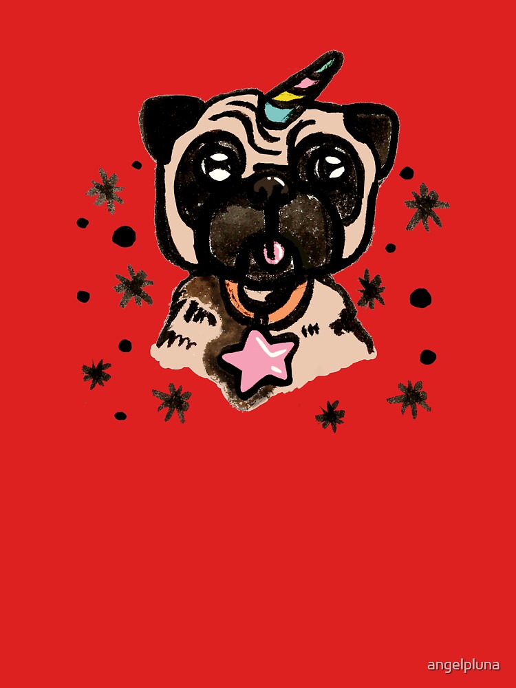 "CUTE UNIPUG" T-shirt by angelpluna | Redbubble